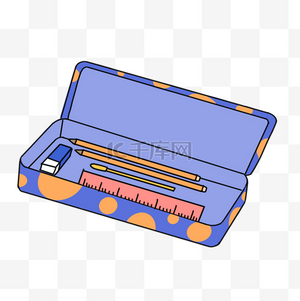 铅笔盒图片-铅笔盒图片素材免费下载-千库网