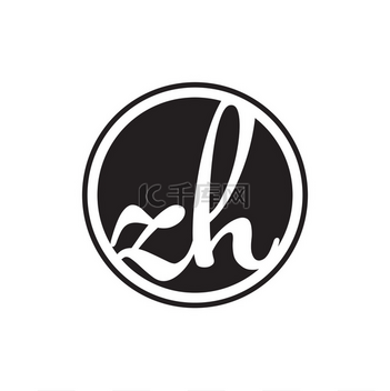 字母zh设计素材-字母zh模板设计-海报EPS图片下载-千库网