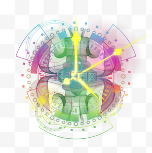 时钟星光图片-时钟星光图片素材免费下载-千库网