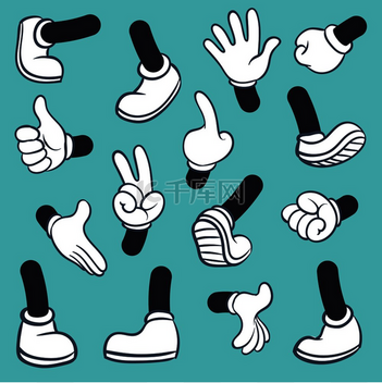 卡通腿和脚图片_卡通腿和脚素材-卡通腿和脚图片大全-千库网