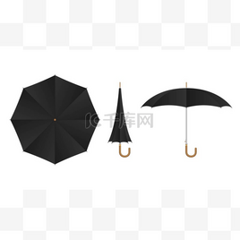 伸缩伞图标icon设计素材-伸缩伞图标EPS模板下载-千库网