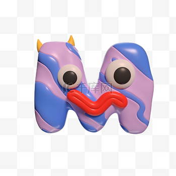 m蛋白_C4D_素材_图片-千库网