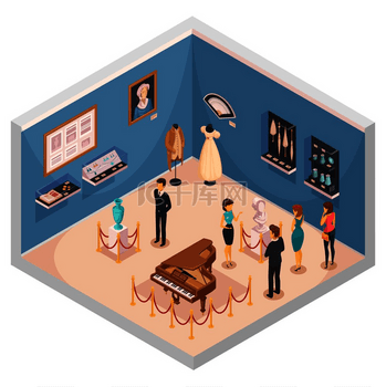 博物馆矢量图图片-博物馆矢量图素材-博物馆矢量图模板图片下载-千库网