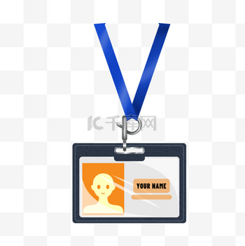 卡通身份证图片-卡通身份证素材-卡通身份证模板图片下载-千库网