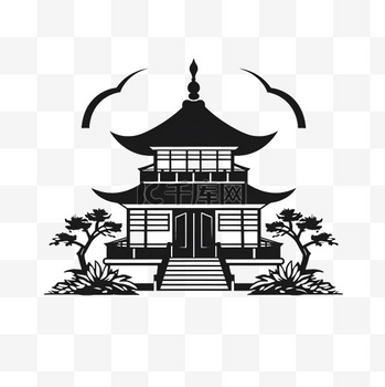 古代建筑logo图片_古代建筑logo素材-古代建筑logo图片大全-千库网