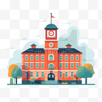 学校生活卡通图片_学校生活卡通素材-学校生活卡通图片大全-千库网