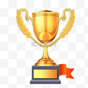 卡通手绘冠军奖杯素材图片免费下载-千库网