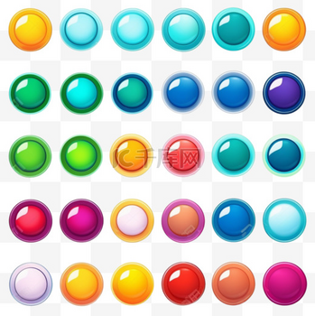 卡通选项按钮图片_卡通选项按钮素材-卡通选项按钮图片大全-千库网