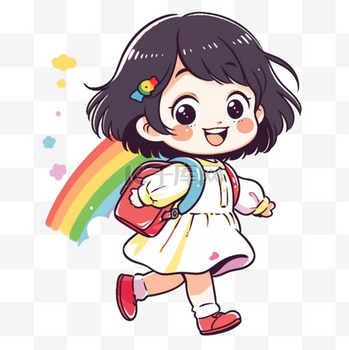 高高瘦瘦的女孩卡通图片_高高瘦瘦的女孩卡通素材-高高瘦瘦的女孩卡通图片大全-千库网