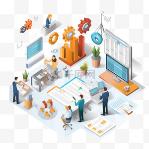 项目管理素材图片免费下载-千库网