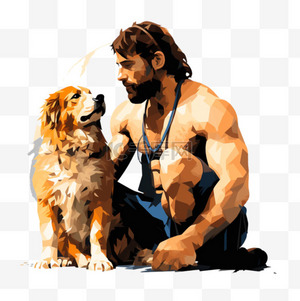 宠物摔跤素材图片免费下载-千库网