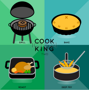 COOK KING TWO素材图片免费下载-千库网