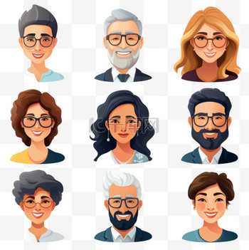 设计师头像设计素材-设计师头像模板设计-海报图片下载-千库网