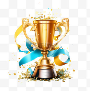 奖杯胜利奖励元素立体免扣图案素材图片免费下载-千库网