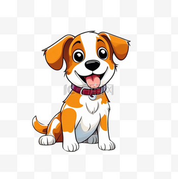 玩耍的狗卡通图片_玩耍的狗卡通素材-玩耍的狗卡通图片大全-千库网
