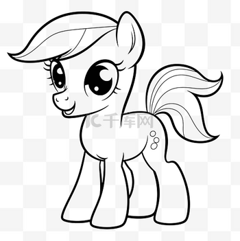 小马图片-小马素材-小马模板图片下载-千库网