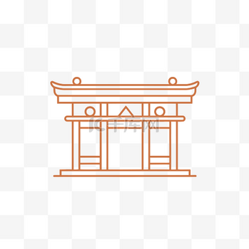 寺庙标志图图片_寺庙标志图素材-寺庙标志图图片大全-千库网