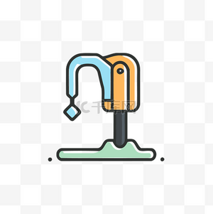 简单而有吸引力的钻头图标 向量素材图片免费下载-千库网