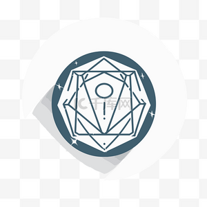 d20 标志和骰子 向量素材图片免费下载-千库网