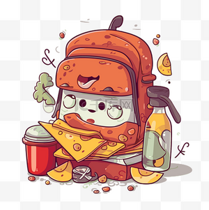 可爱的午餐 向量素材图片免费下载-千库网