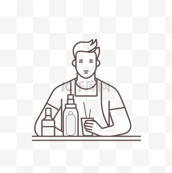 调酒师icon图片-调酒师icon素材-调酒师icon模板图片下载-千库网