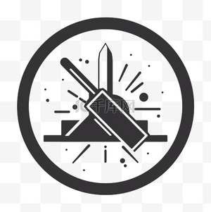 刀图标标志矢量图解素材图片免费下载-千库网