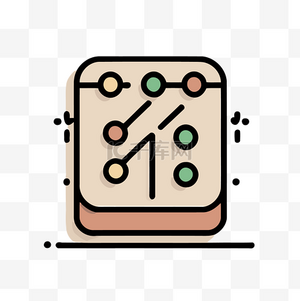 带有点的棋盘游戏图标 向量素材图片免费下载-千库网