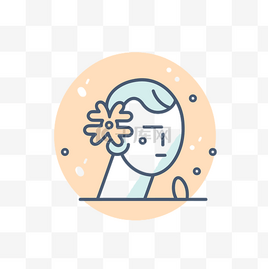 洗头icon设计素材-洗头icon模板设计-海报EPS图片下载-千库网