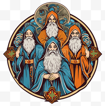 三位一体图片_三位一体素材-三位一体图片大全-千库网