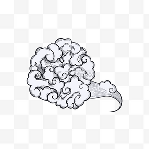 中国传统云纹黑白图片-中国传统云纹黑白图片素材免费下载-千库网