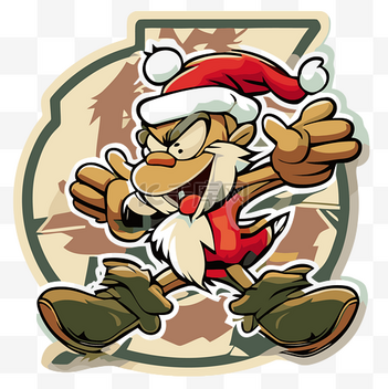 卡通发疯设计素材-卡通发疯模板设计-海报PNG图片下载-千库网