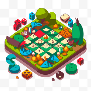免费棋盘游戏 向量素材图片免费下载-千库网