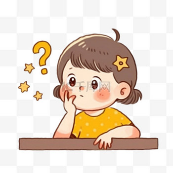 思考简笔画图片-思考简笔画素材-思考简笔画模板图片下载-千库网