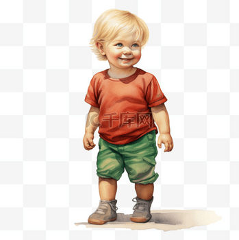外国小孩卡通图片-外国小孩卡通素材-外国小孩卡通模板图片下载-千库网