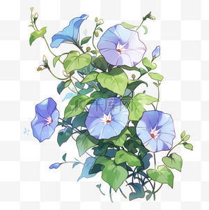 春天花朵简笔画免抠素材图片免费下载-千库网