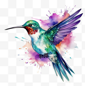 彩色飞鸟元素立体免抠图案素材图片免费下载-千库网