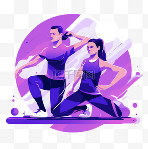 健身运动元素立体免抠图案素材图片免费下载-千库网