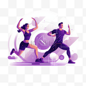 健身运动元素立体免抠图案素材图片免费下载-千库网
