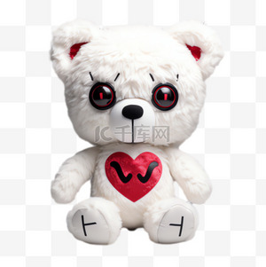 小熊玩偶元素立体免抠图案素材图片免费下载-千库网