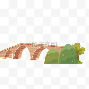 卡通桥图片-卡通桥图片素材免费下载-千库网