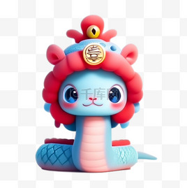 蓝色萌萌卡通免抠设计素材-蓝色萌萌卡通免抠模板设计图片下载-千库网