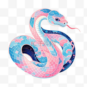 蛇年蛇形生肖蛇十二生肖png素材图片免费下载-千库网