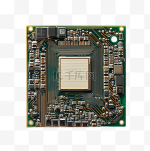 芯片电子纹理元素立体免抠图案素材图片免费下载-千库网