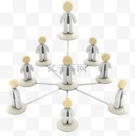 组织结构icon设计素材-组织结构icon模板设计-海报图片下载-千库网