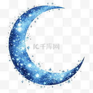 新月与星星的教育形象素材图片免费下载-千库网