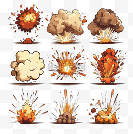 爆肝动画设计素材-爆肝动画模板设计-海报图片下载-千库网