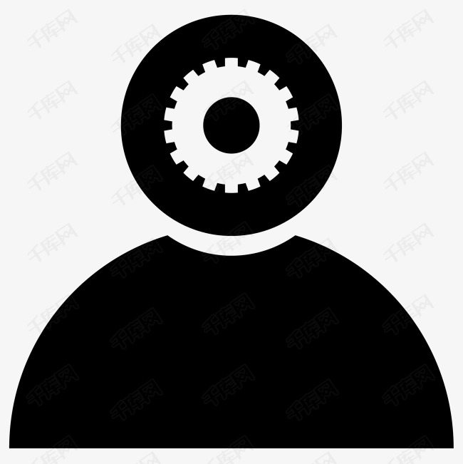 扁平管理员图标素材图片免费下载-千库网