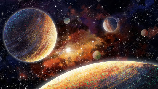 塔罗星空插画图片-塔罗星空插画设计素材免费下载-千库网