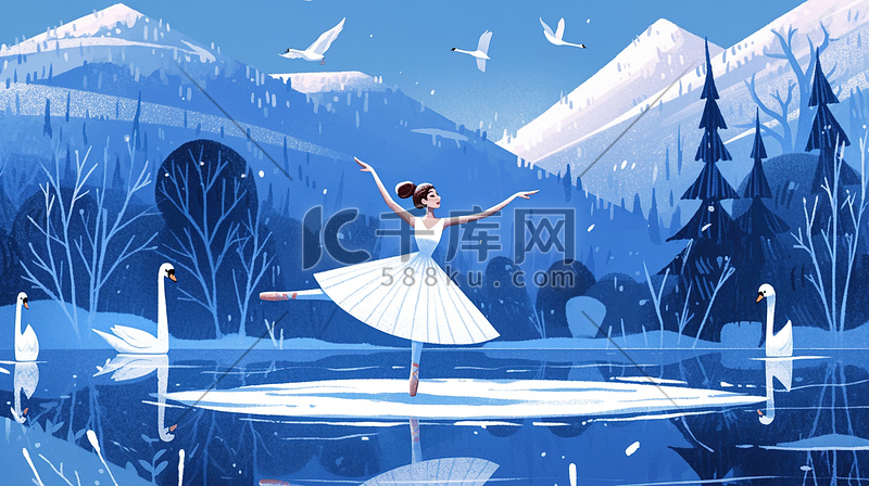 天鹅舞图片免费下载-天鹅舞素材模板-正版天鹅舞图片大全-千库网