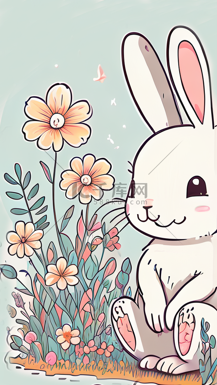 卡通动漫小动物宠物插画图片-千库网